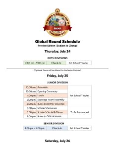 WSC Global Round Seoul Registration 2025 – SPM Shop